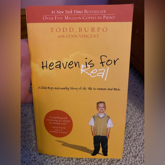 Other | Heaven Is For Real Book | Poshmark